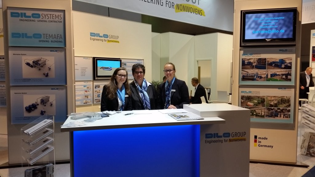 Techtextil 2017 – Dilo Group: All about staple fibre nonwoven ...