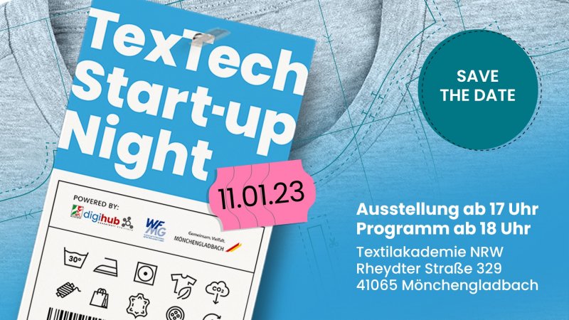 „TexTech Start-up Night“ bringt Textiltechnik-Branche zusammen ...