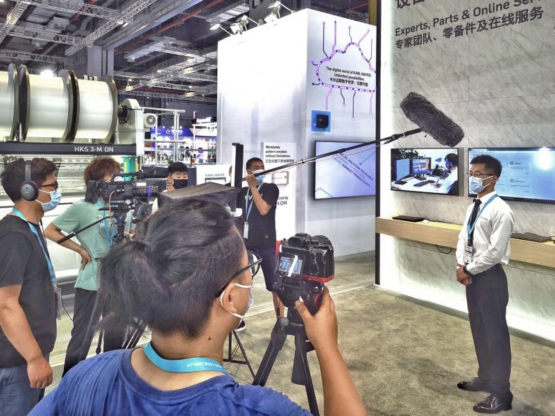 Karl Mayer: Live in Shanghai and virtual for the whole world | textile ...